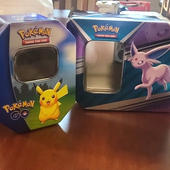 Pokemon | Toys | Two Empty Boxes For Card | Poshmark